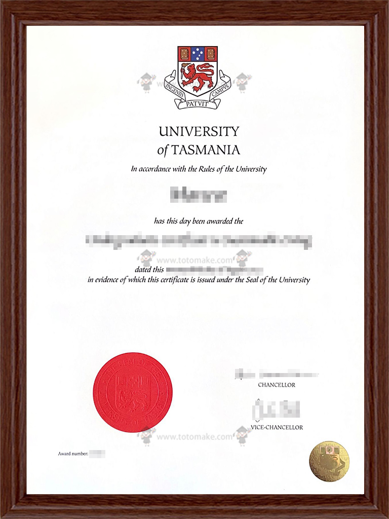 塔斯马尼亚大学毕业证购买,UTAS学位证制作