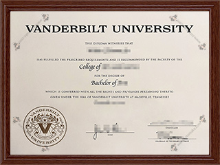 范德比尔特大学毕业证购买,Vandy学位证制作